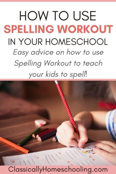 How to Use Spelling Workout